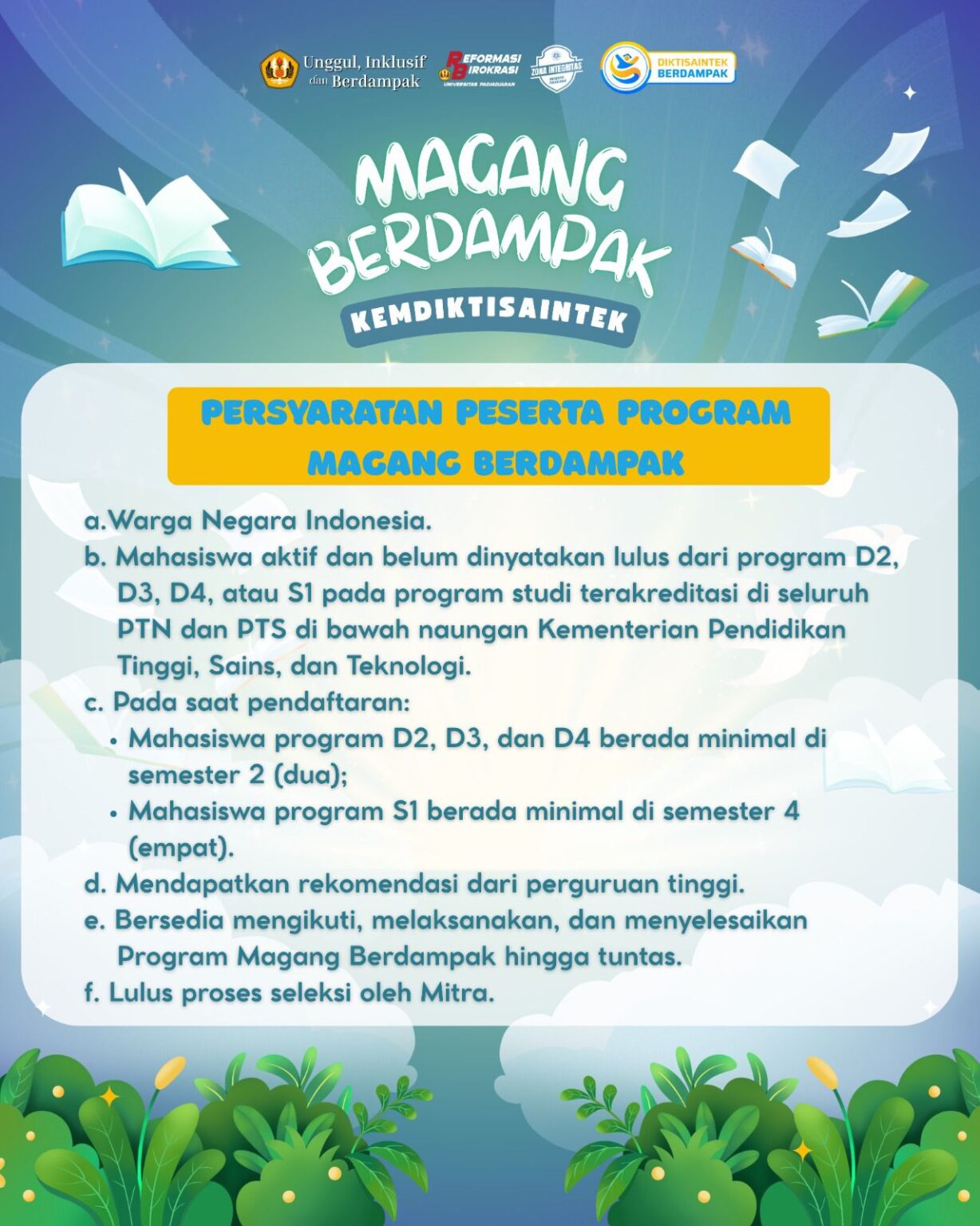 Program Magang Berdampak 2025 – Direktorat Pendidikan Non Gelar ...